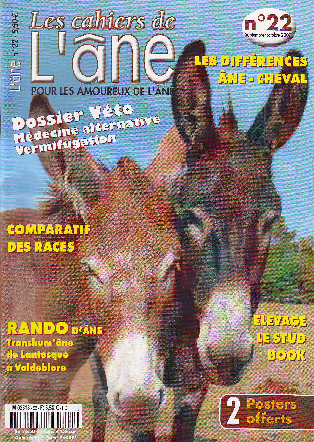 Differences ane et cheval - Les cahiers de l'âne n°22 - Vermifugation