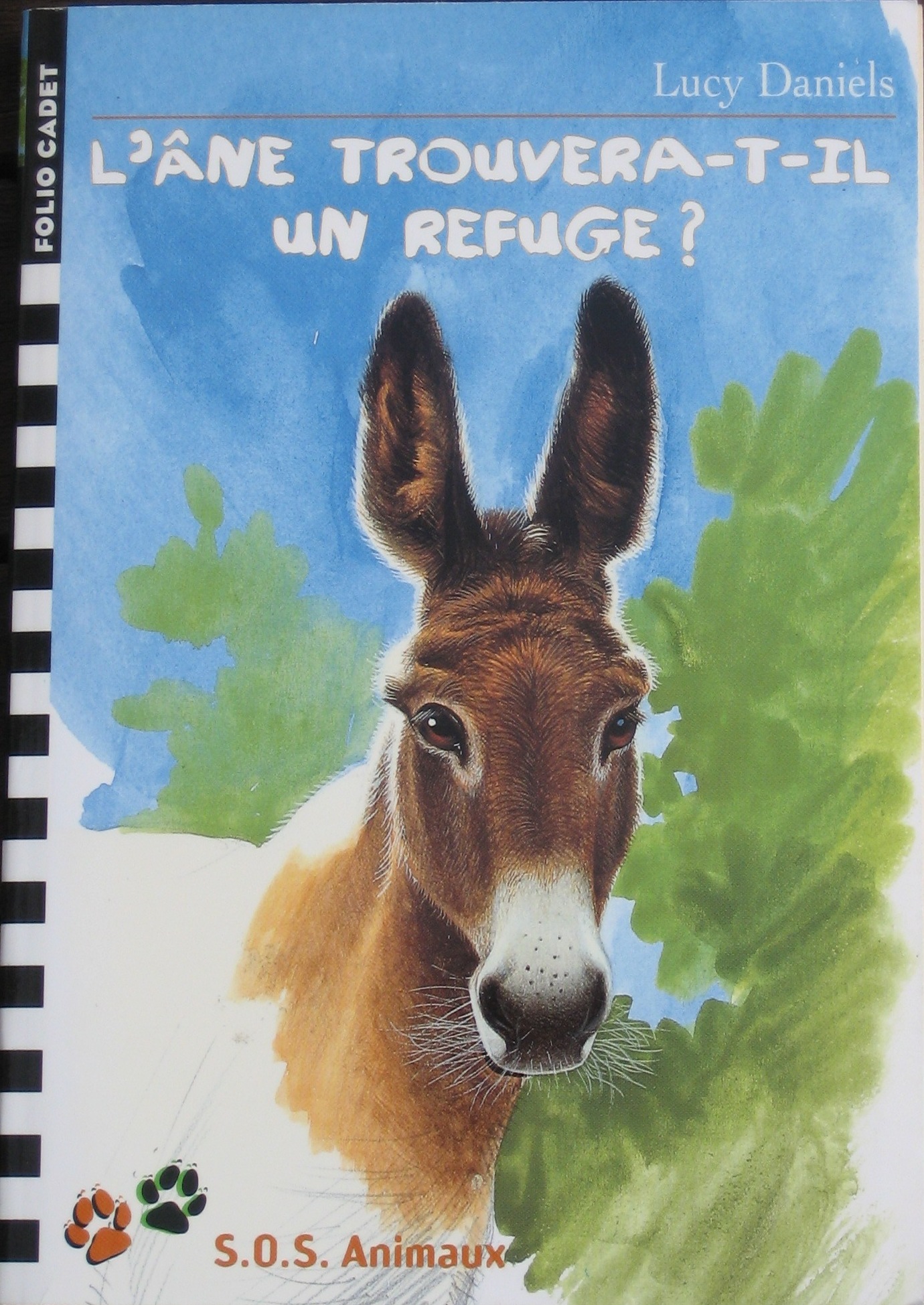 Livre Ane - L'âne trouvera t-il un refuge ? - Livre jeunesse âne